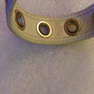 Coach | Jewelry | Coach Leather Bracelet | Poshmark